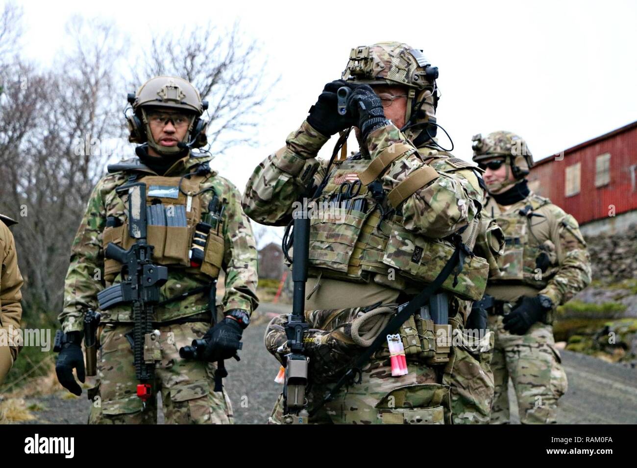 RAMSUND, Norway (Feb. 14, 2017) Senior Chief Explosive Ordnance ...