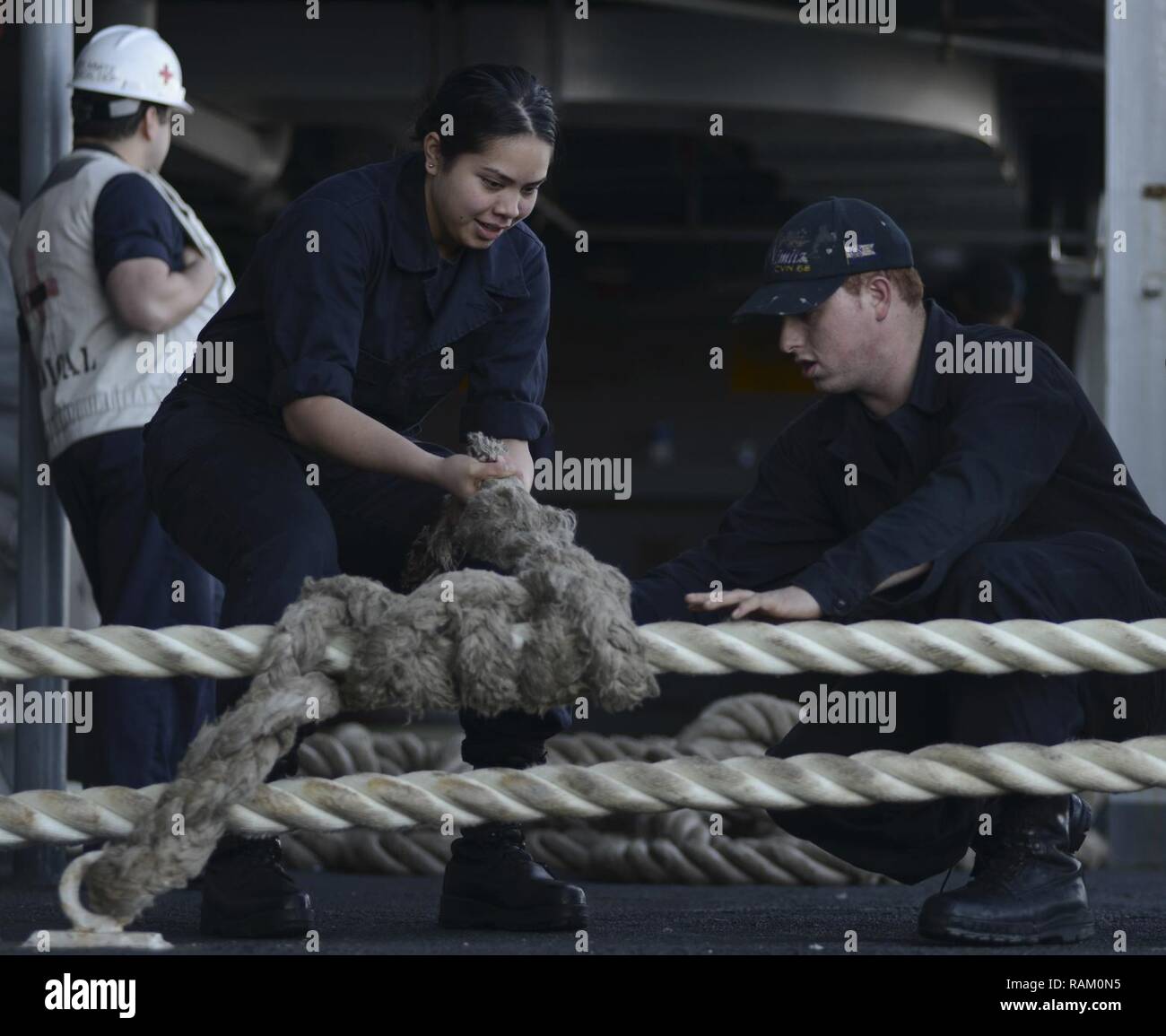 SAN DIEGO (Feb. 15, 2017) - Seaman Frances Luea, a native of Tacoma ...