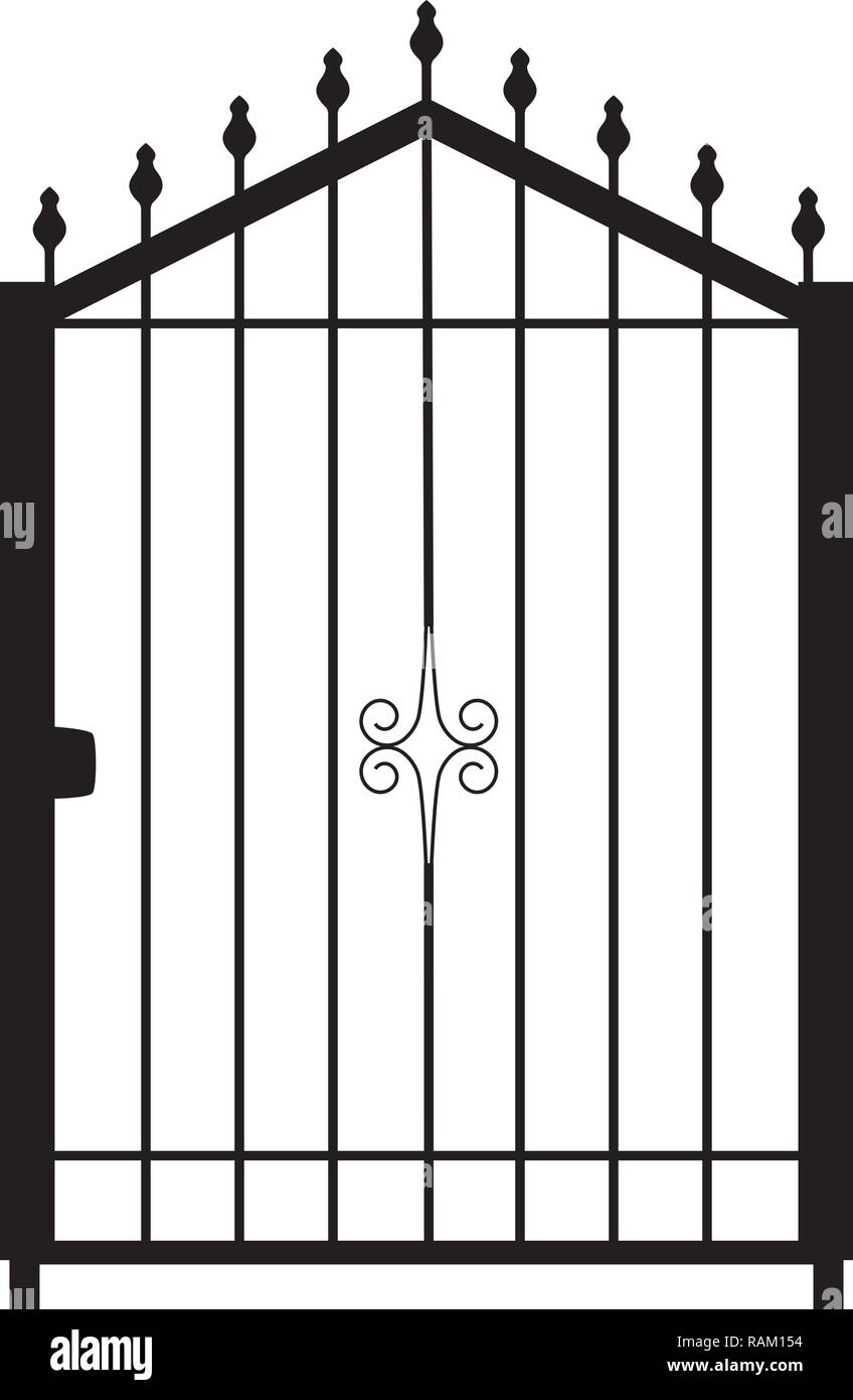 Park gate sign Stock Vector Images - Alamy