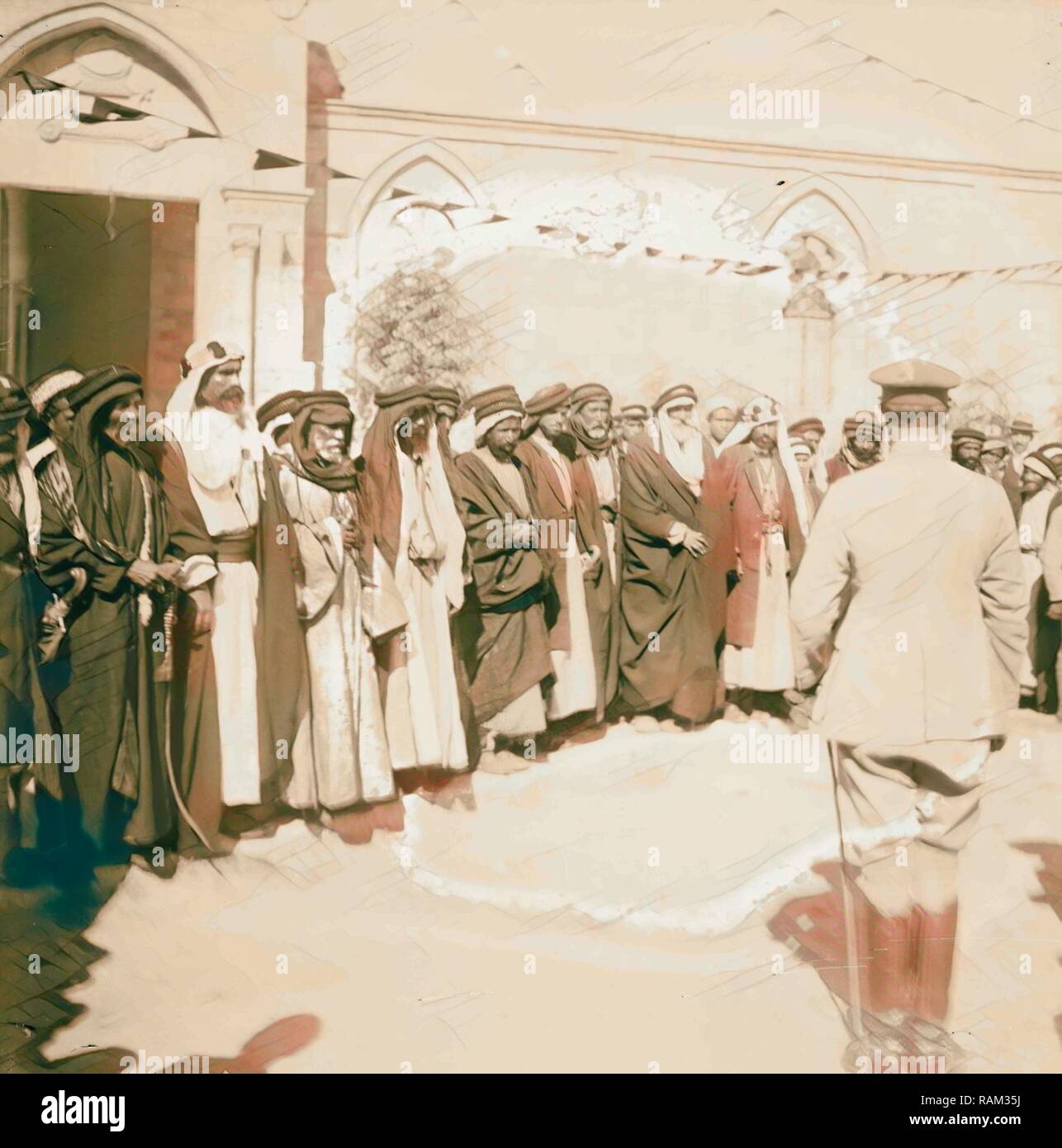 Herbert Samuel in Beersheba, Nov. 16, 1920. 1920, Israel, Beersheba ...