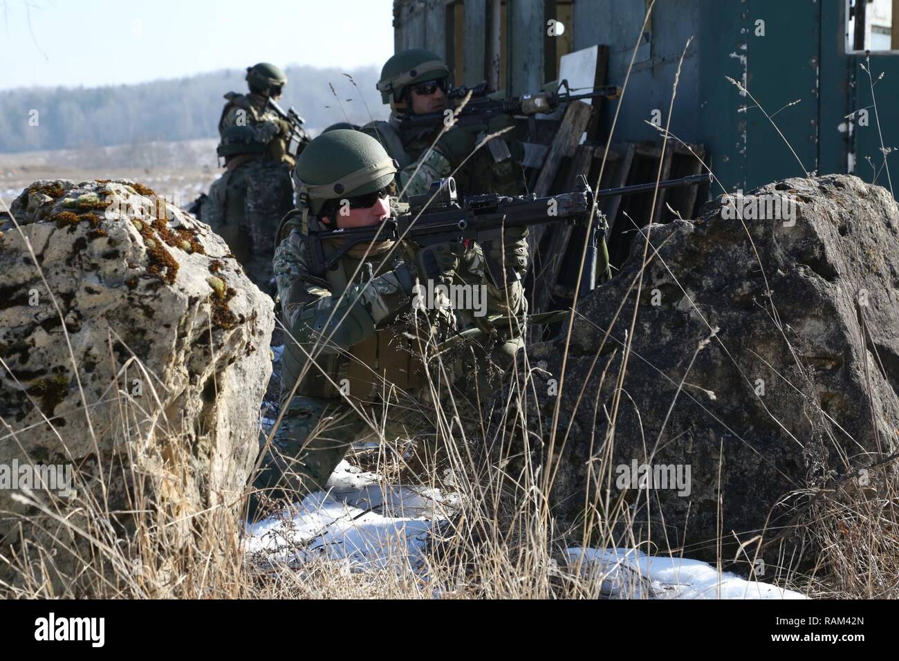 23rd georgian infantry battalion hi-res stock photography and images ...