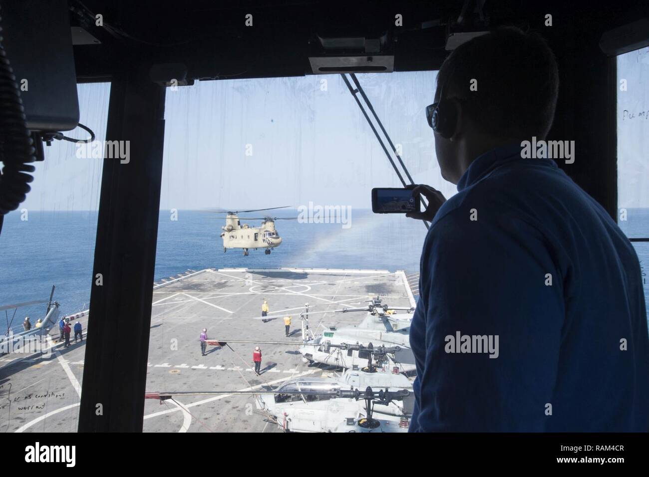 GULF OF THAILAND (Feb. 21, 2017) U.S. Navy Lt. Matt Seibert, from ...