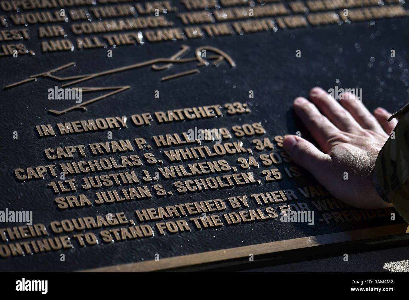 Team Hurlburt came together to attend the Ratchet 33 Memorial Ceremony ...