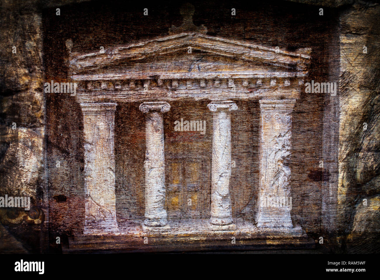 Abstract Grunge Historical Building Background Texture Photo Stock ...