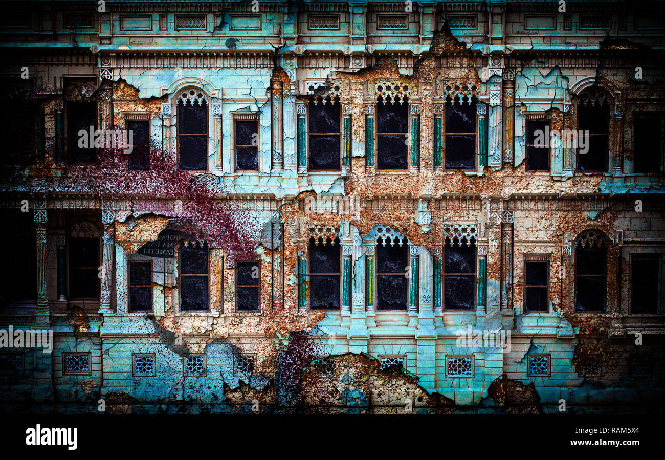 Abstract Grunge Historical Building Background Texture Photo Stock ...
