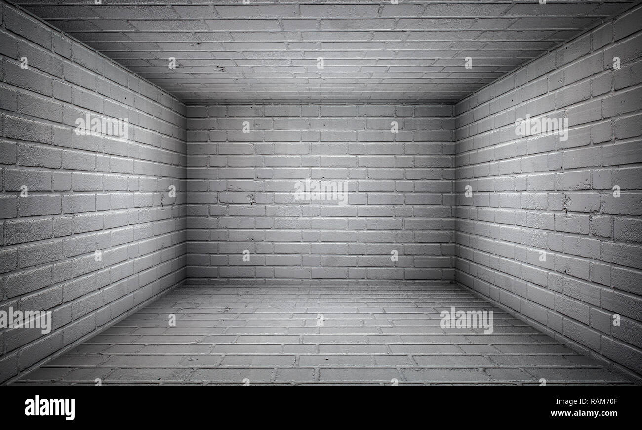 Abstract Urban Interior Brick Room Stage Background Texture Stock Photo ...