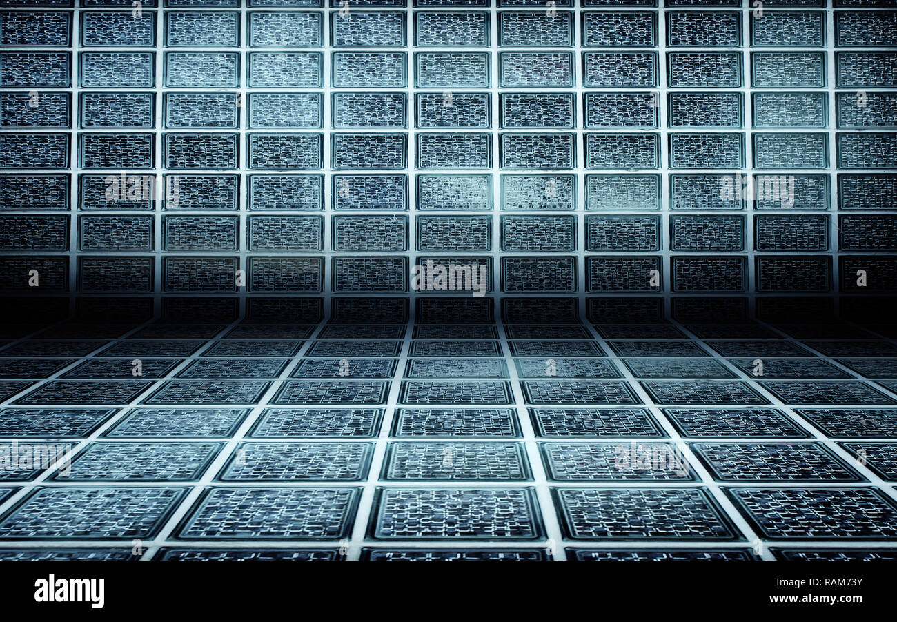 Abstract Urban interior glass wall stage Background Stock Photo - Alamy