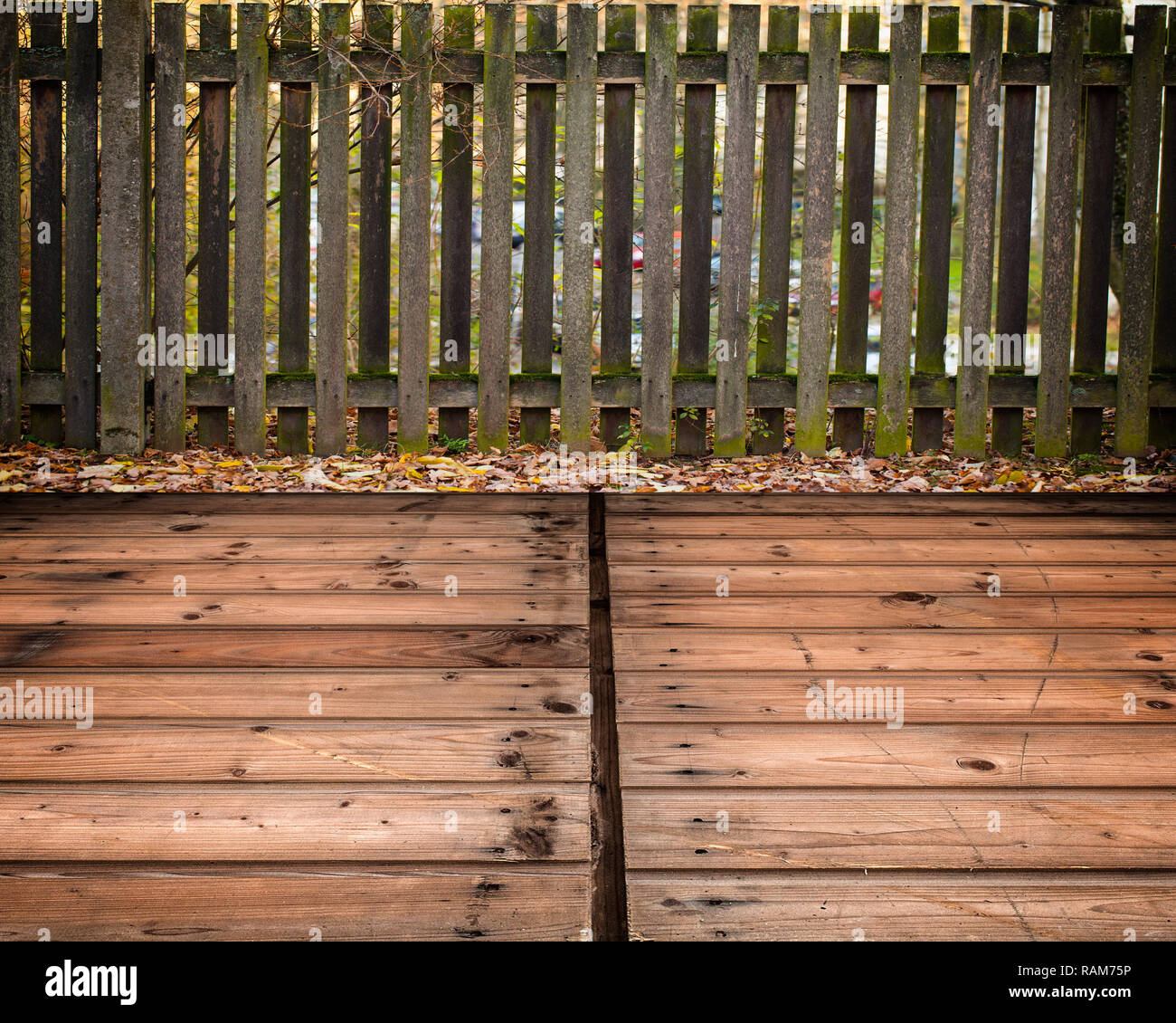 Abstract Urban interior wooden wall stage Background Stock Photo - Alamy