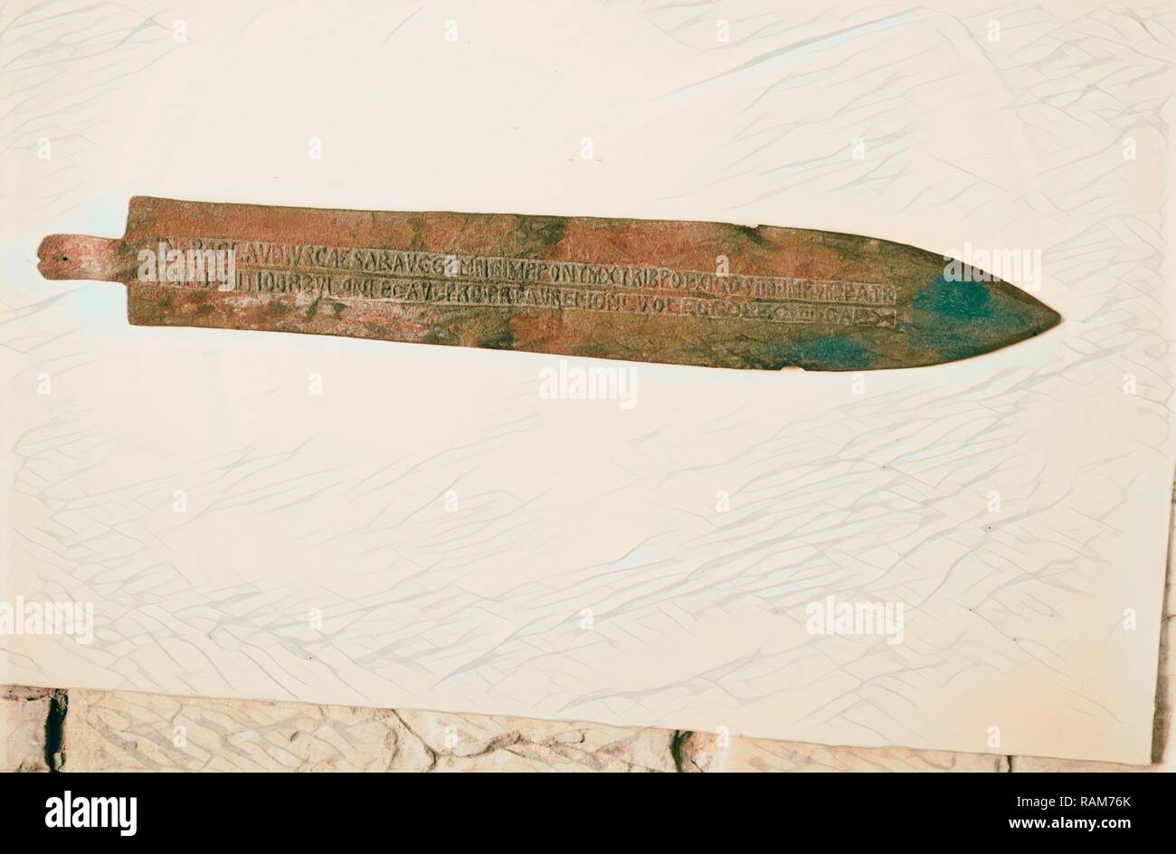 Inscribed ceremonial knife 1898, Middle East, Israel and/or Palestine ...