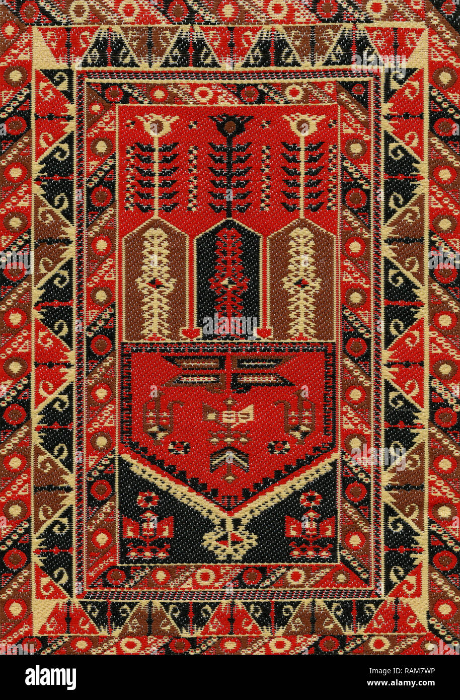 Asian and Middle Eastern Traditional Fabric Design Carpet Decoration ...