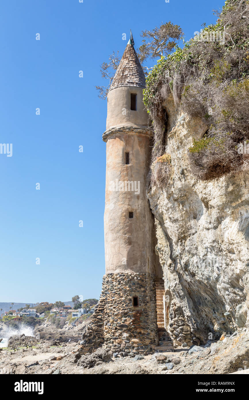 The Pirate Tower Stock Photo - Alamy