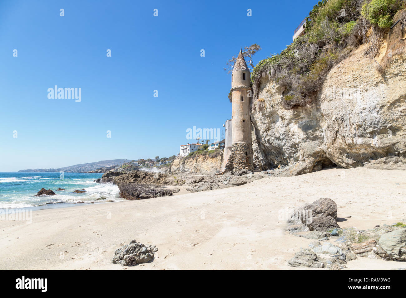 The Pirate Tower Stock Photo - Alamy