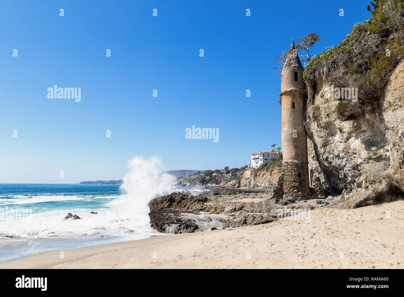 The Pirate Tower Stock Photo - Alamy