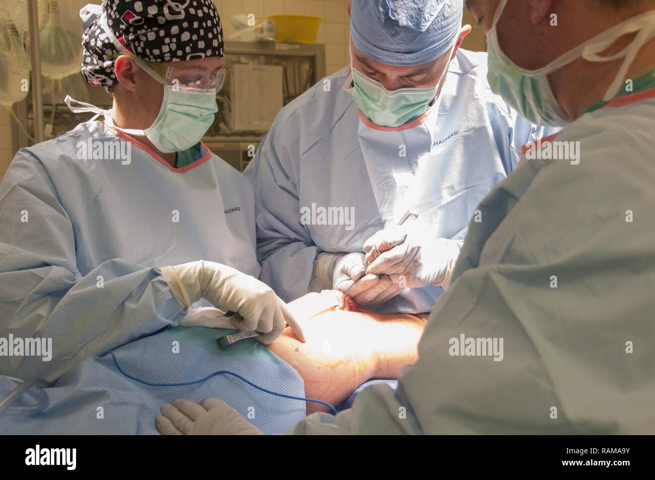 Capt. Marina Rodriguez (left), a third year resident with William ...