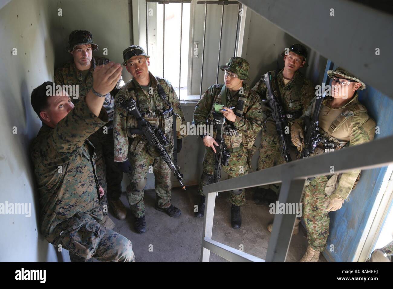 Sgt. Trevor Pace, with Company C, 1st Reconnaissance Battalion ...