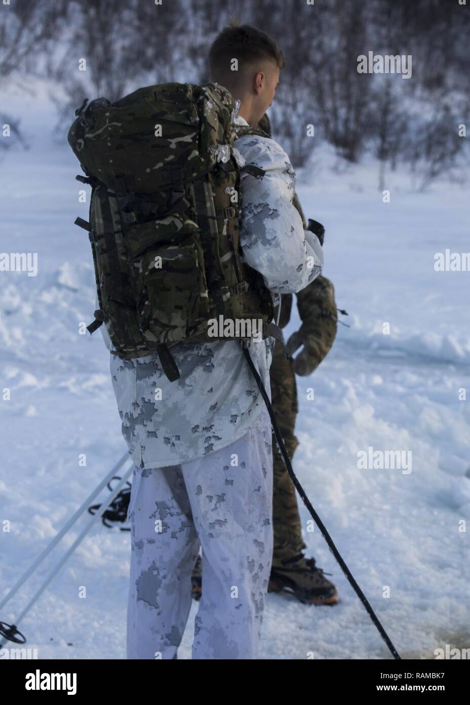 U.S. Marine with Combat Logistics Detatchment (CLD), Marine Logistics ...