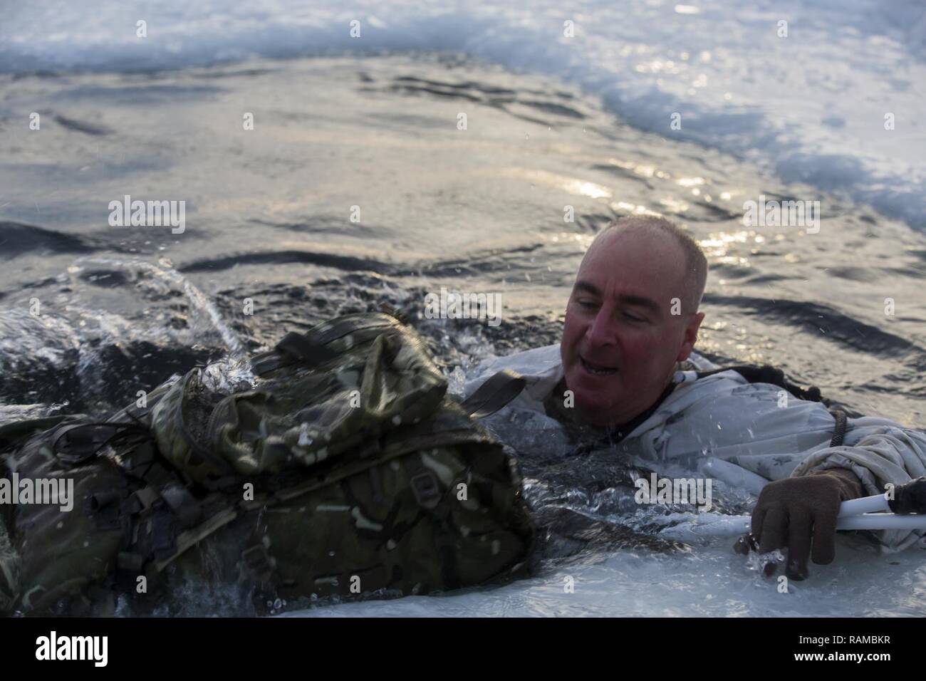 Ice breaking drills hi-res stock photography and images - Alamy