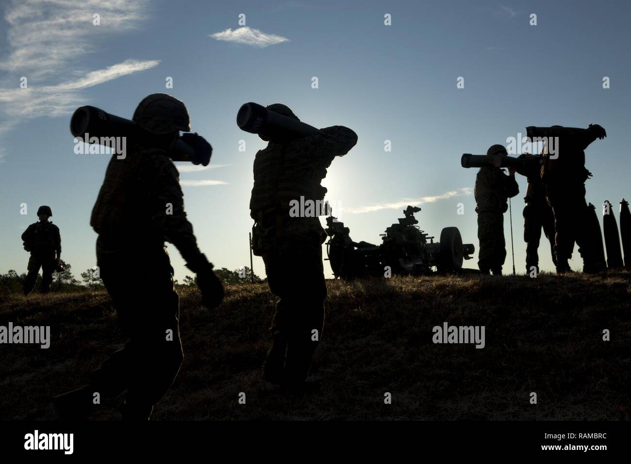 155mm High Explosive Projectiles High Resolution Stock Photography and ...