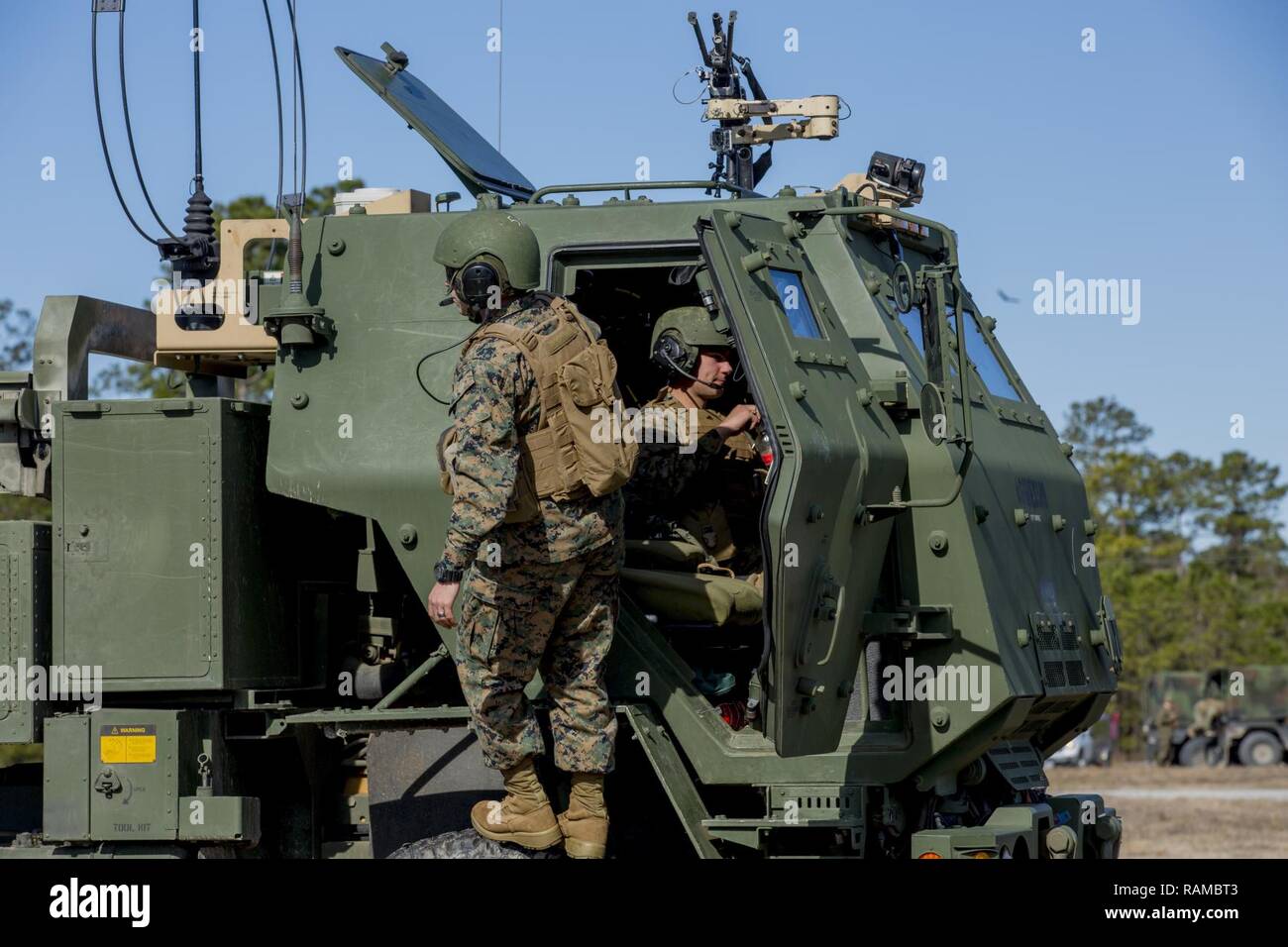 U.S. Marines with Battery F, 3rd Battalion, 14th Marine Regiment, 4th ...