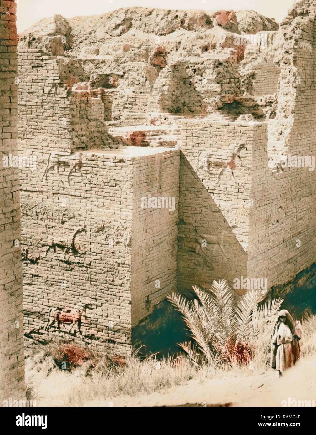 Babylon. The Ishtar Gate. 1932, Iraq, Babylon (Extinct city ...
