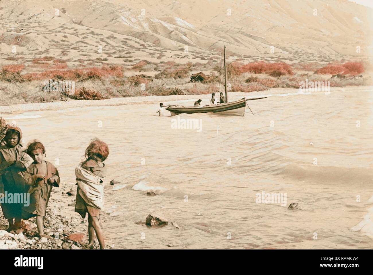 Country of the Gadarenes. 1898, Israel. Reimagined by Gibon. Classic ...