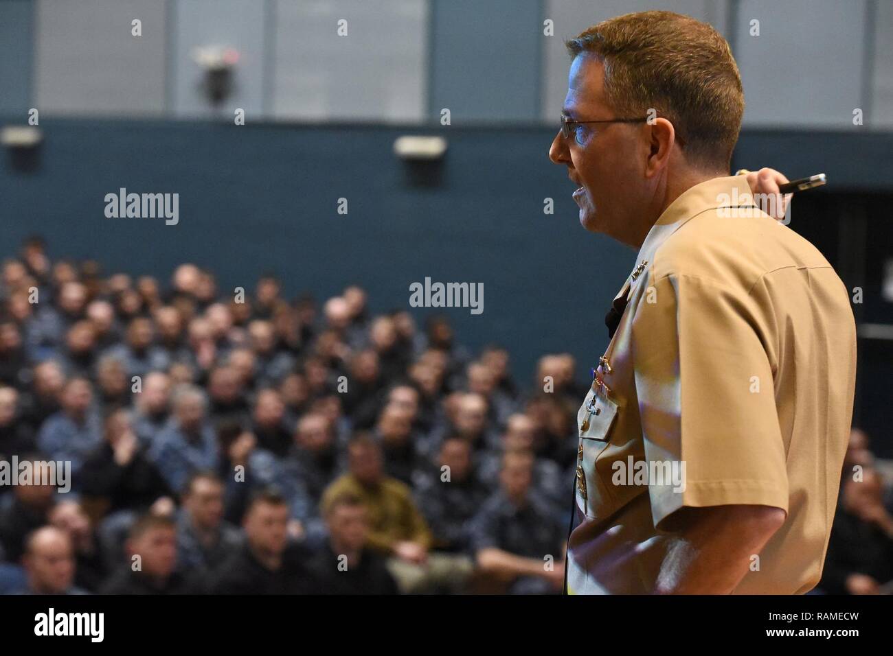 GROTON, Conn. (16 Feb. 2016) Commander, Submarine Forces, Vice Adm ...