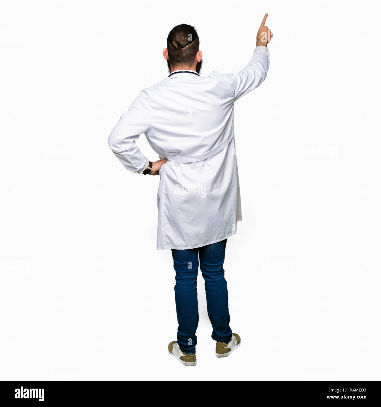 Blond man doctor wearing hi-res stock photography and images - Alamy