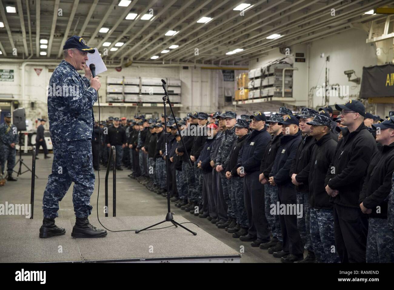 Royal navy ship crew quarters hi-res stock photography and images - Alamy