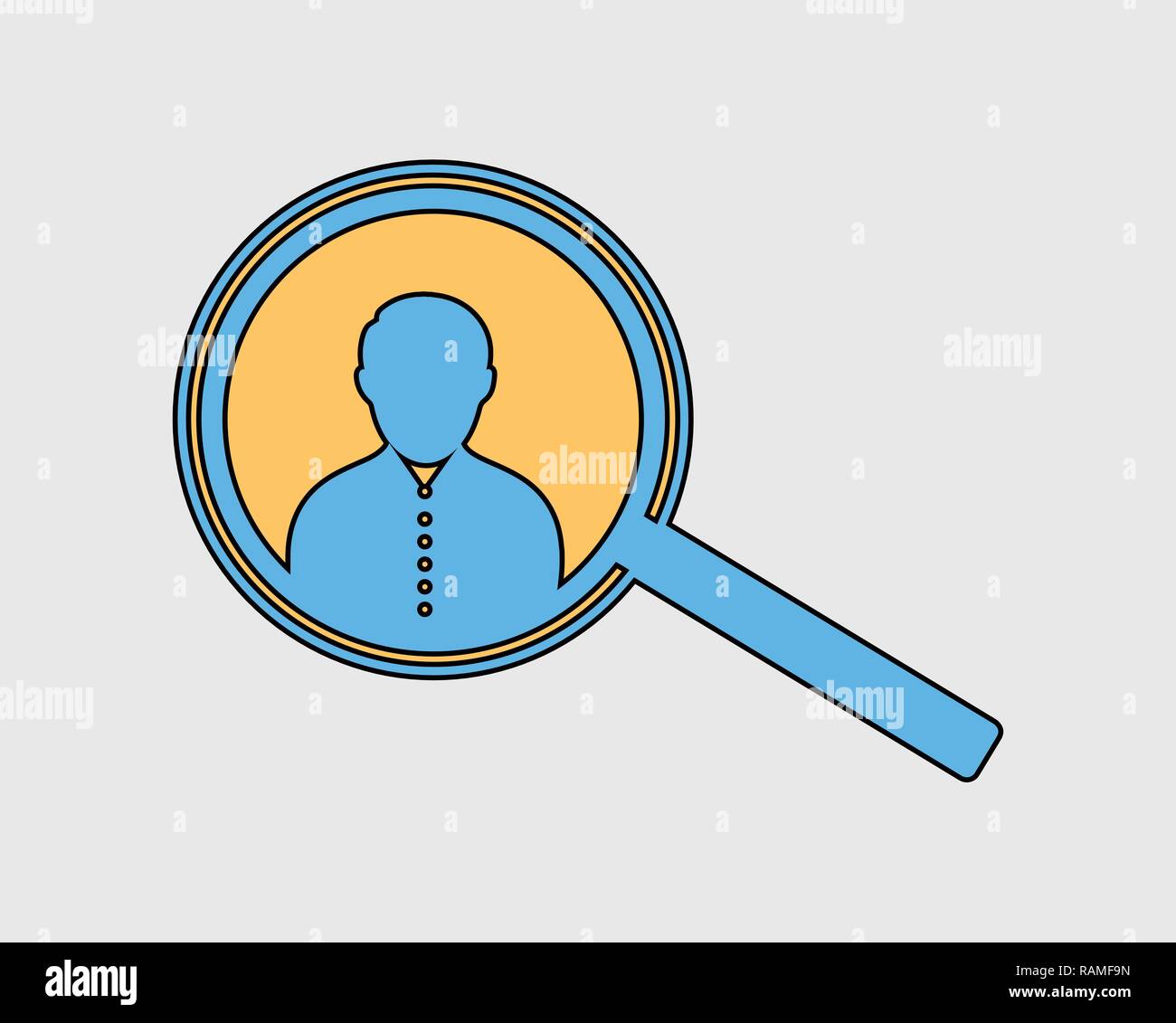 Employee icon hi-res stock photography and images - Alamy