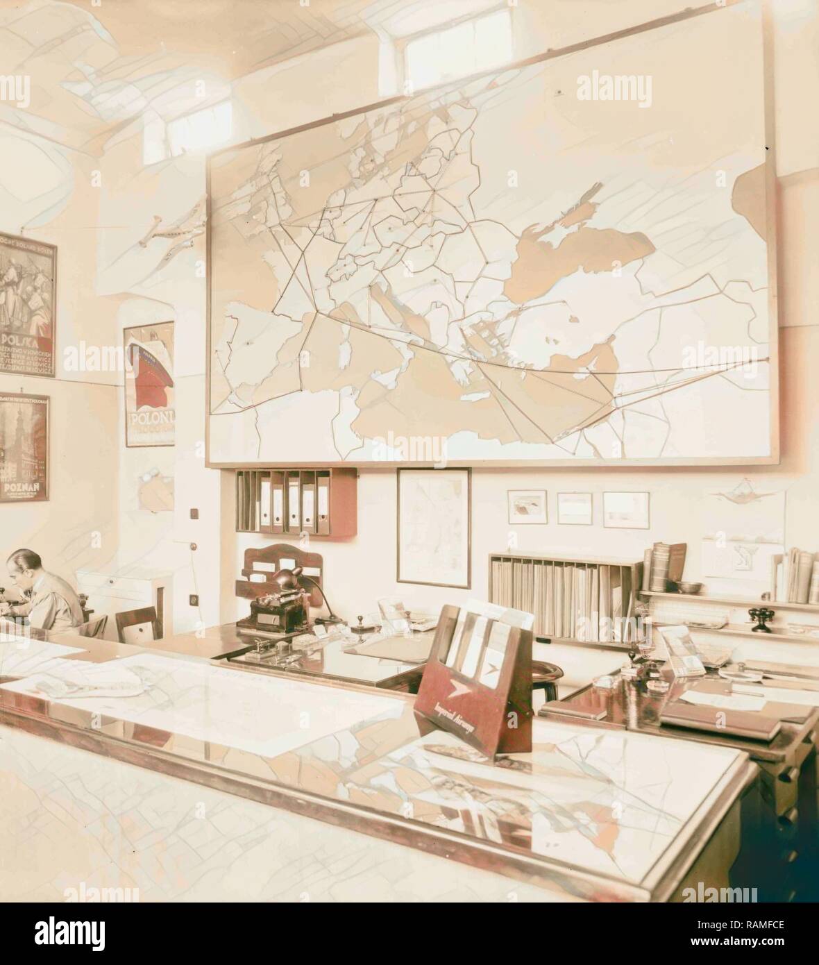 Imperial Airways office & plane 1925, Middle East, Israel and/or ...