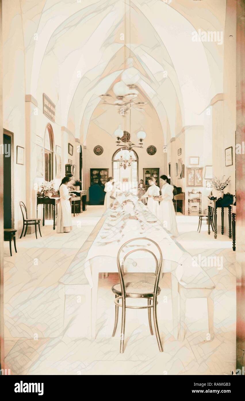 Anna Spafford baby home. Jerusalem. 1924, Israel. Reimagined by Gibon ...