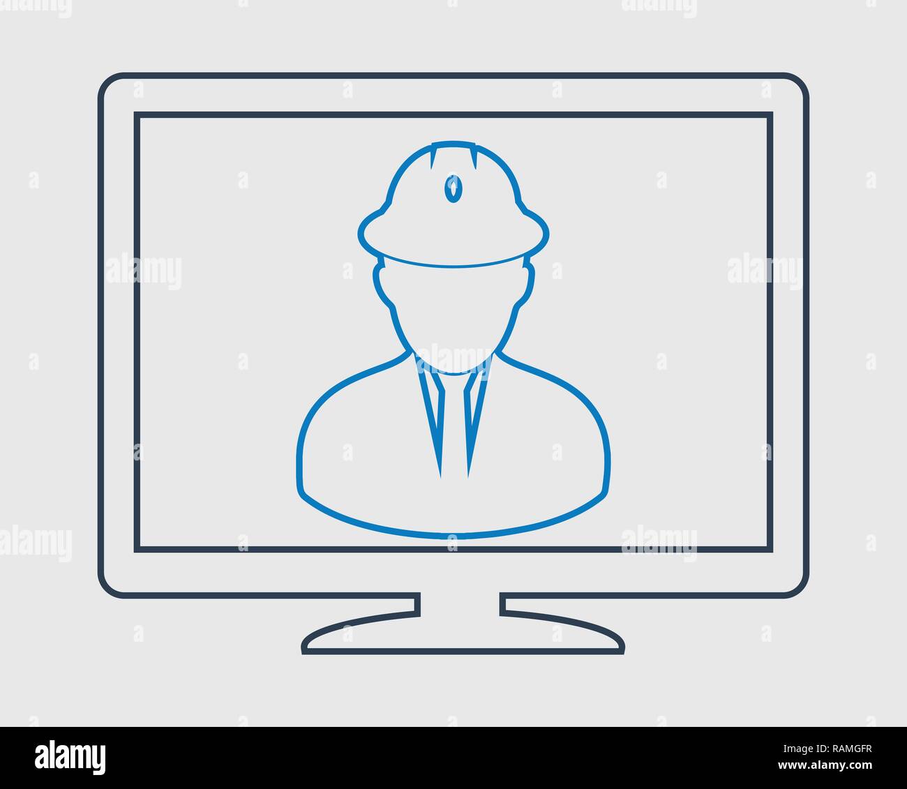 Managed service vector vectors hi-res stock photography and images - Alamy