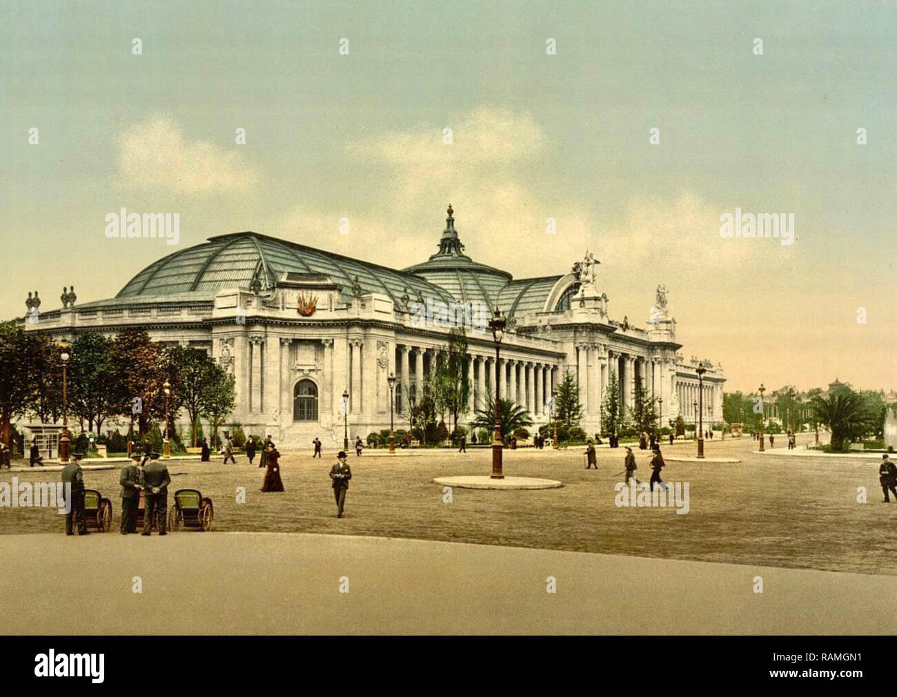 The Grand Palace, Exposition Universal, 1900, Paris Stock Photo - Alamy