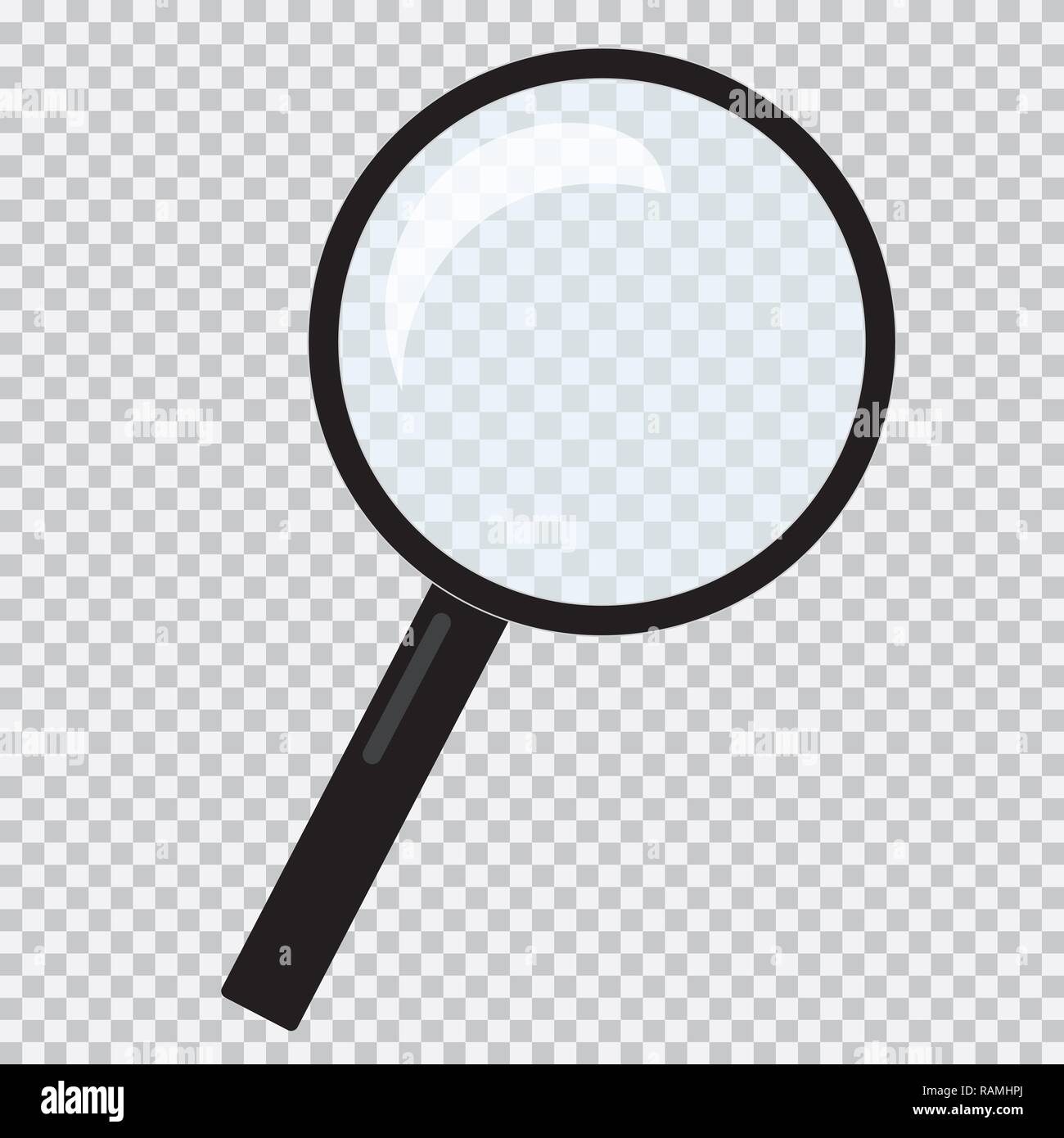 Transparency magnifying glass hi-res stock photography and images - Alamy