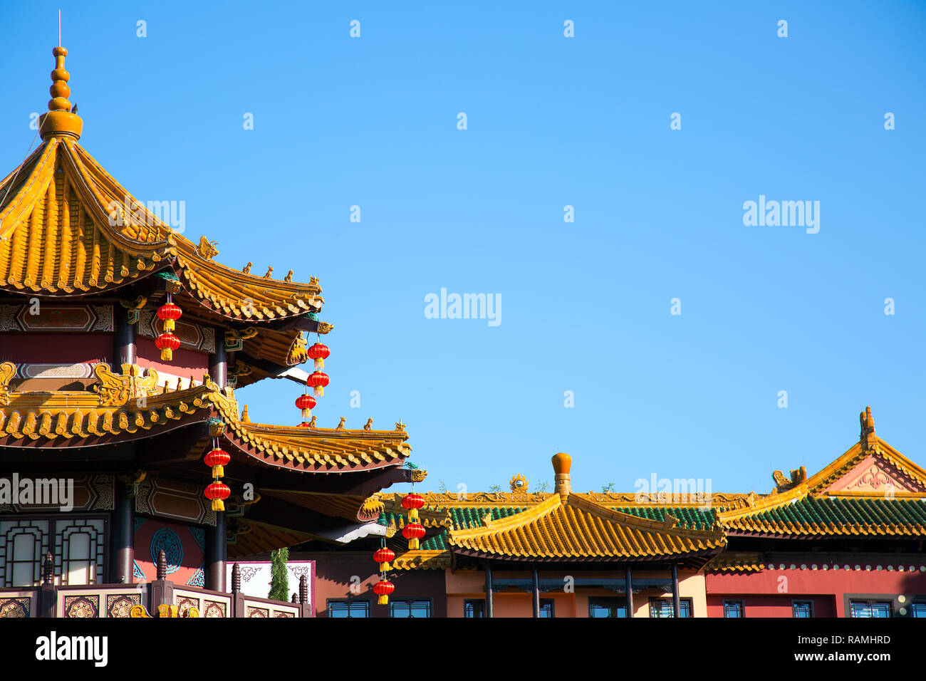 A Vintage Historical Chinese House Structure Detail Photo Stock Photo ...