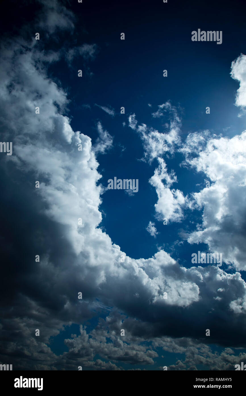 Natural Clouds on Sky Seasonal Weather View Stock Photo - Alamy