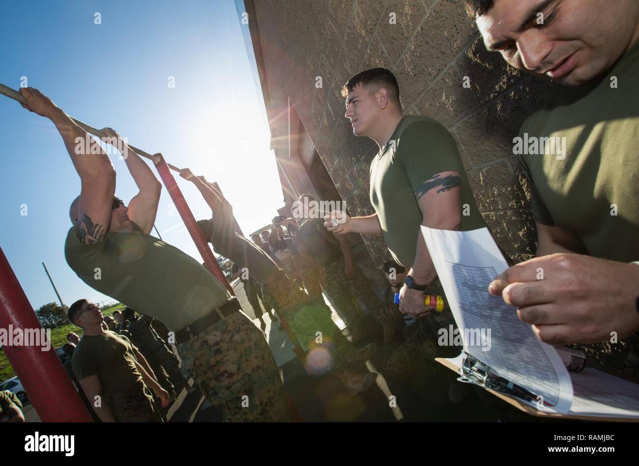 U.S. Marines with3d Low Altitude Air Defense Battalion, Marine Air ...