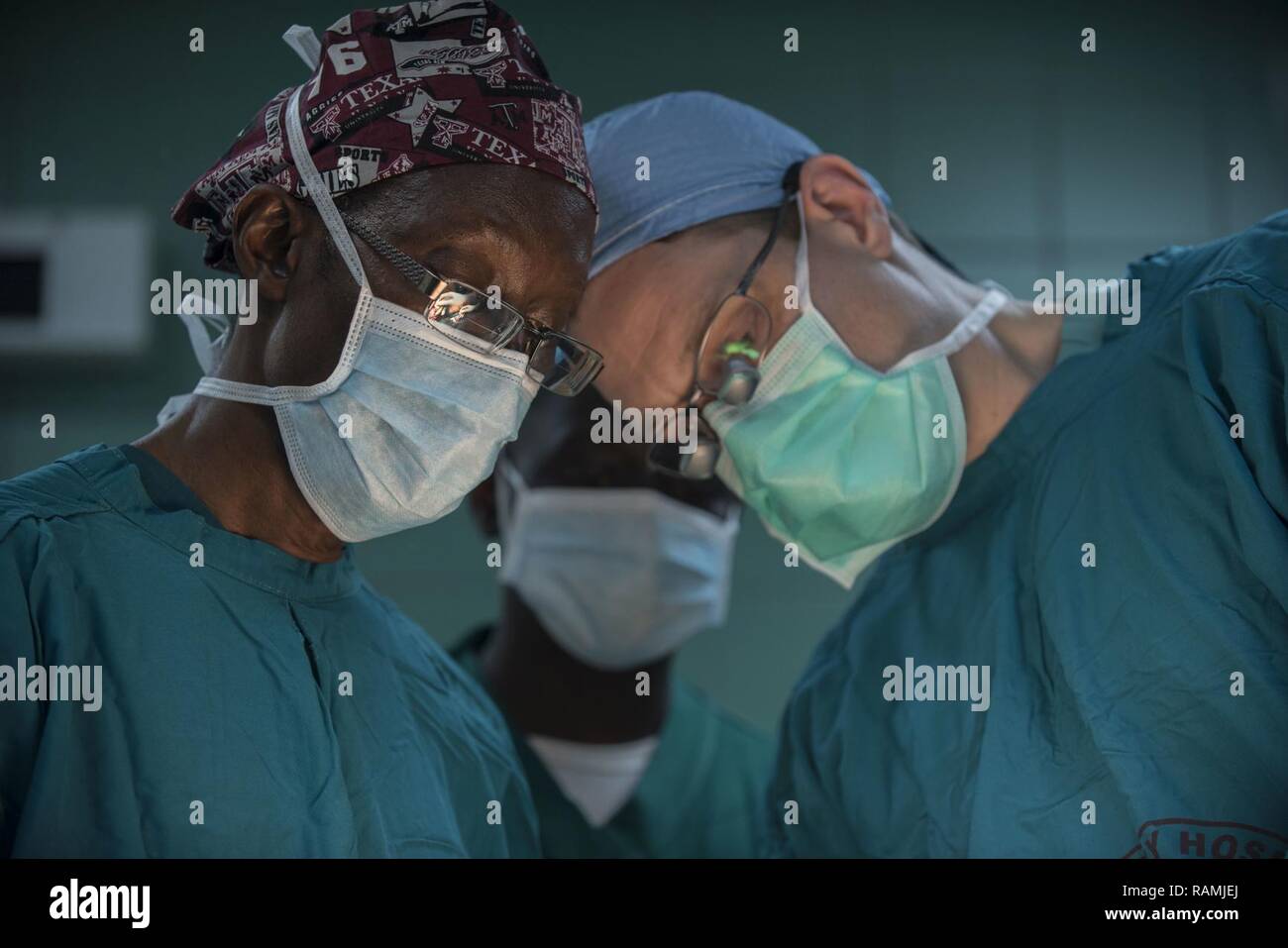 U.S. Army Lt. Col. Neil McMullin, a plastic surgeon assigned to Brooke ...