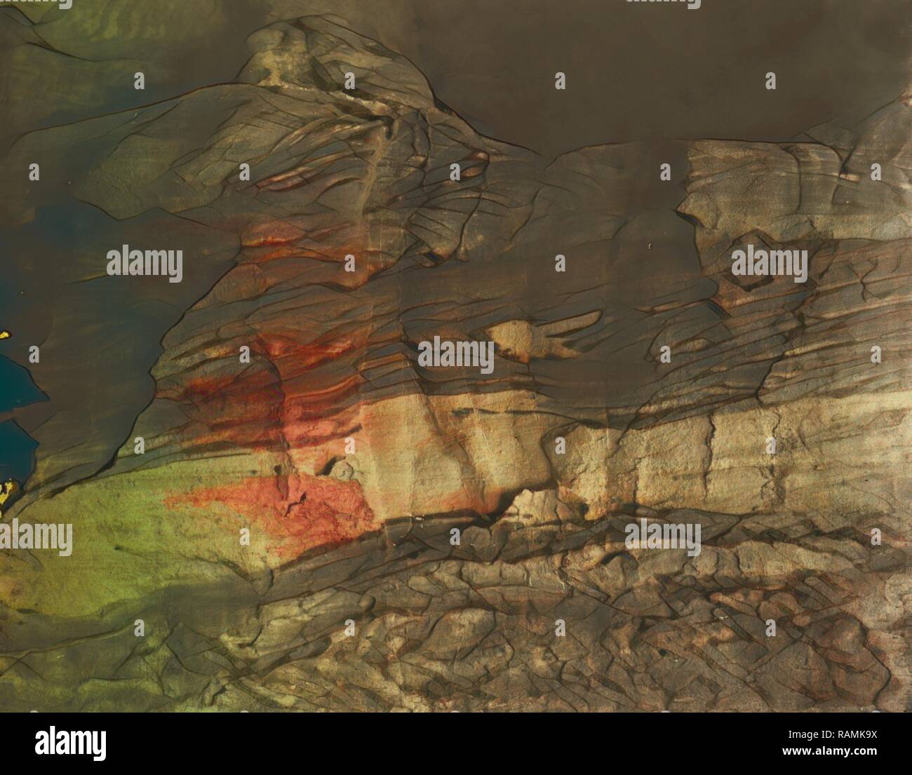 Petra rock views. 1932, Jordan, Petra (Extinct city). Reimagined by ...