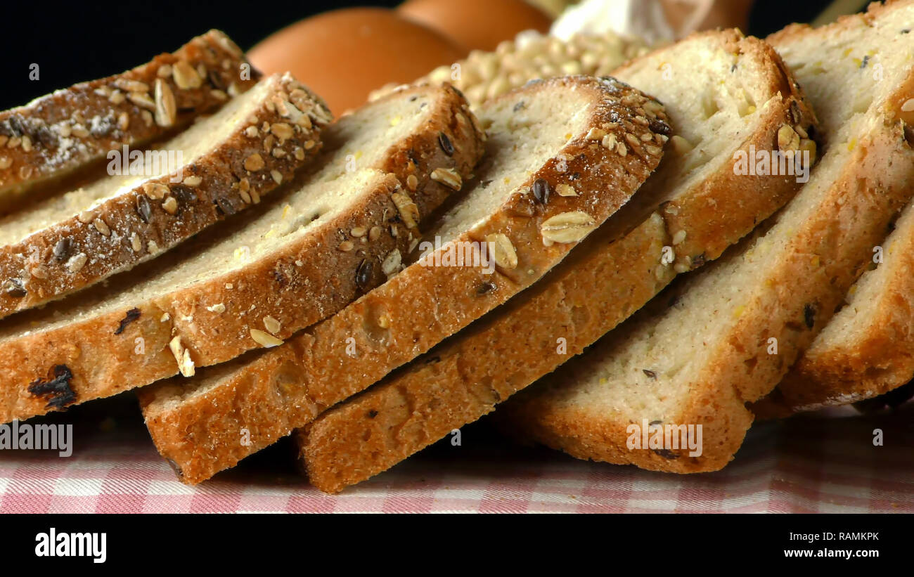 Delicious Fresh Mix of Bread Food Concept Photo Stock Photo - Alamy