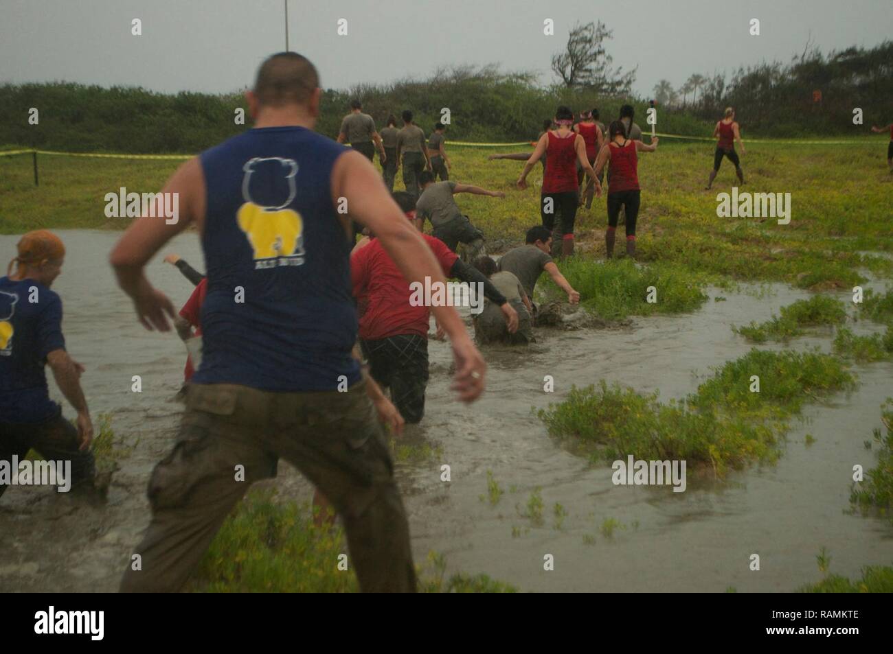 MARINE CORPS BASE HAWAII — Participants navigated the marshy landscape ...