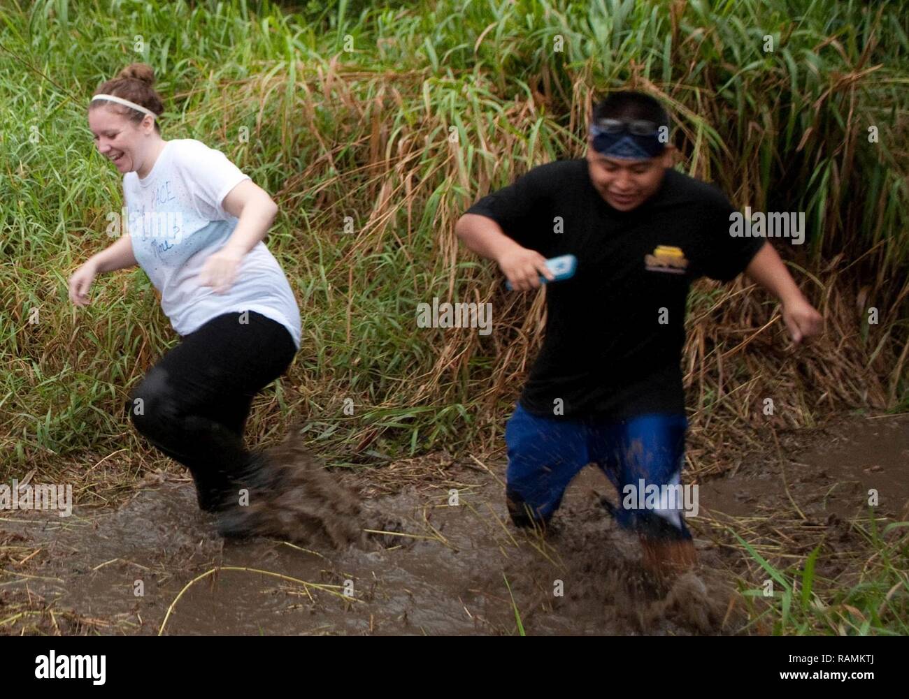 MARINE CORPS BASE HAWAII — Participants churned through mud at the 2017 ...