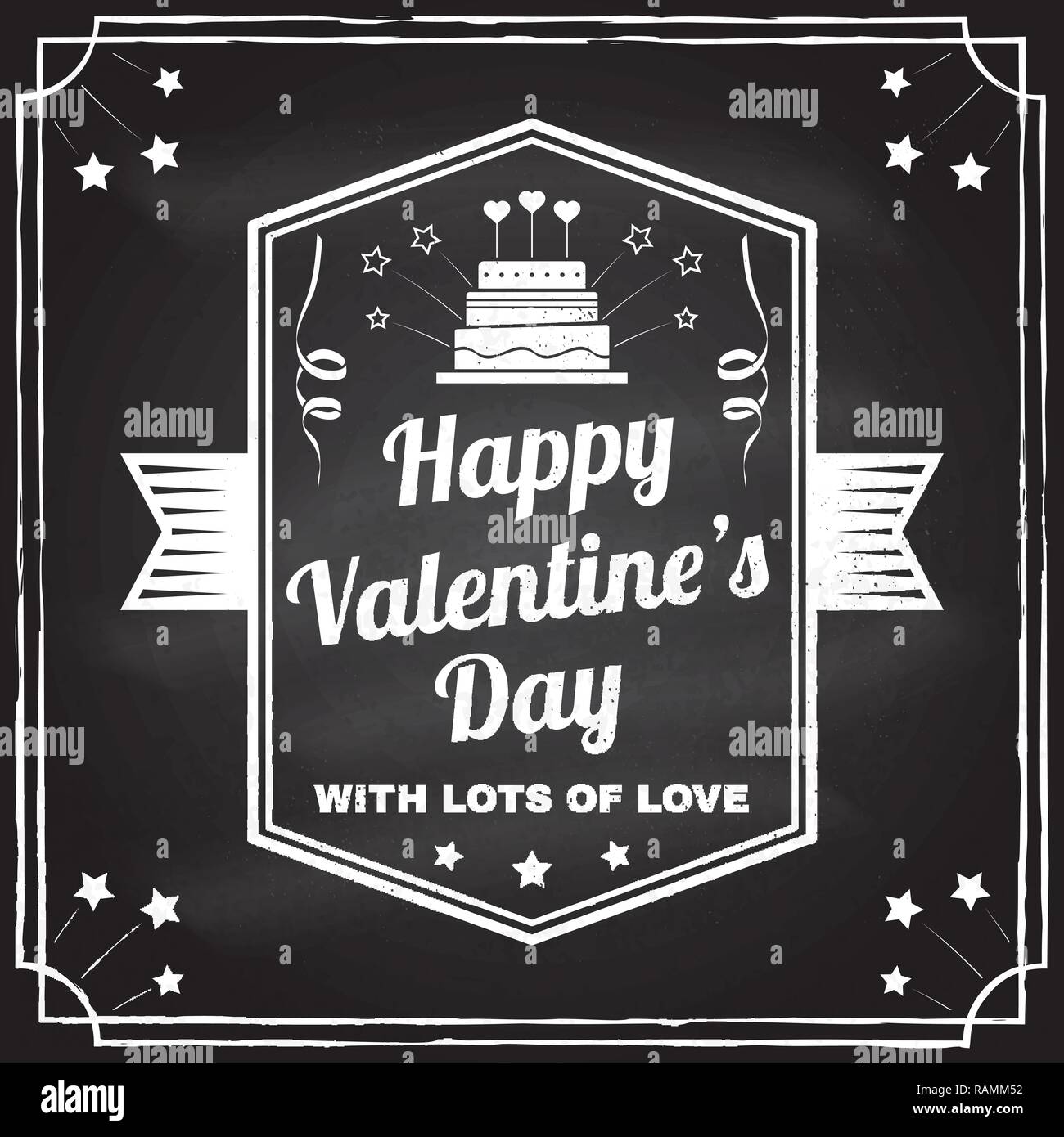 Happy Valentines Day. Stamp, overlay, badge, sticker, card with crown ...