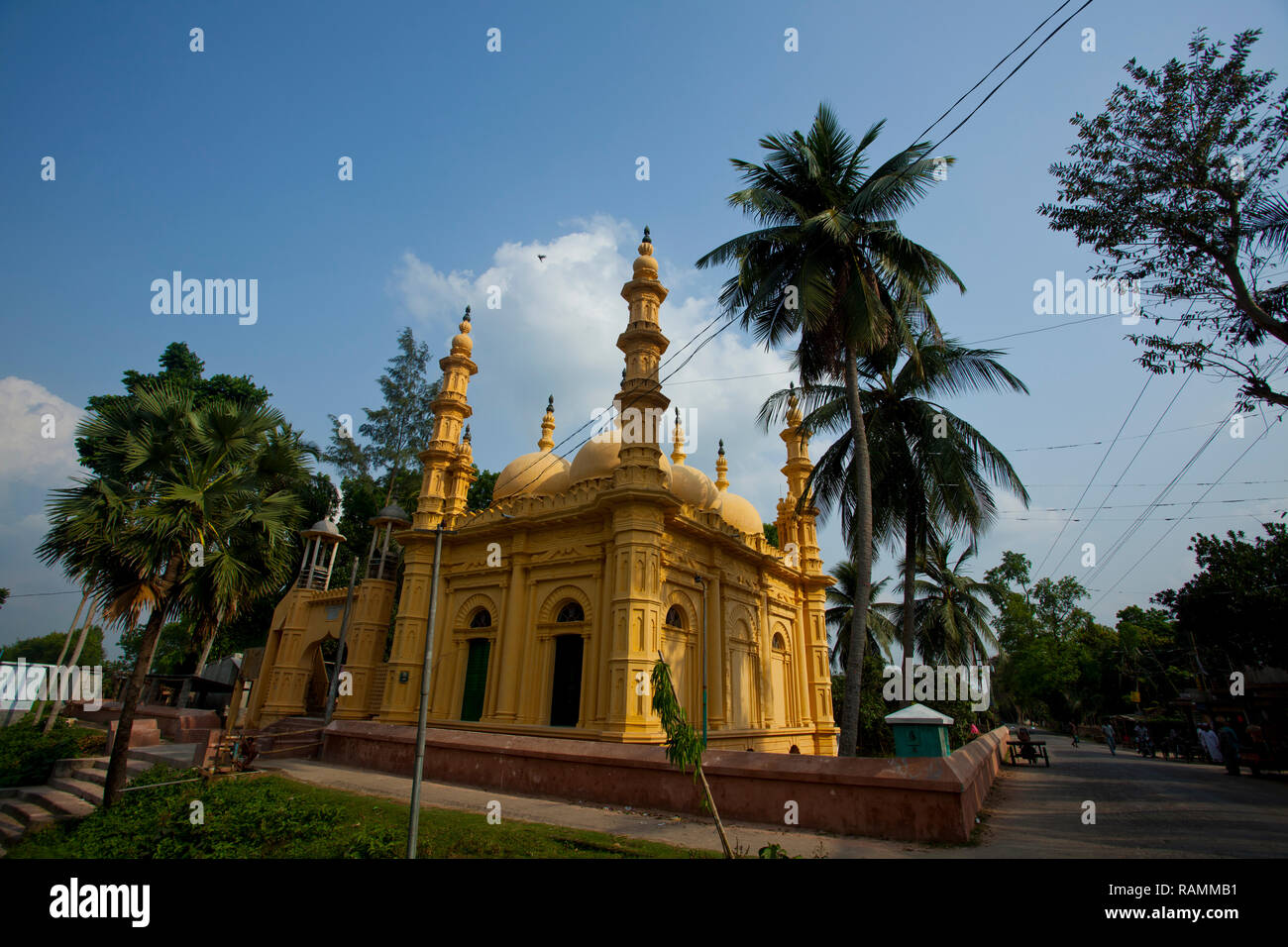 The Khan Bahadur Salamotullah Mosque in Tetulia Bazar. Tala, Satkhira ...