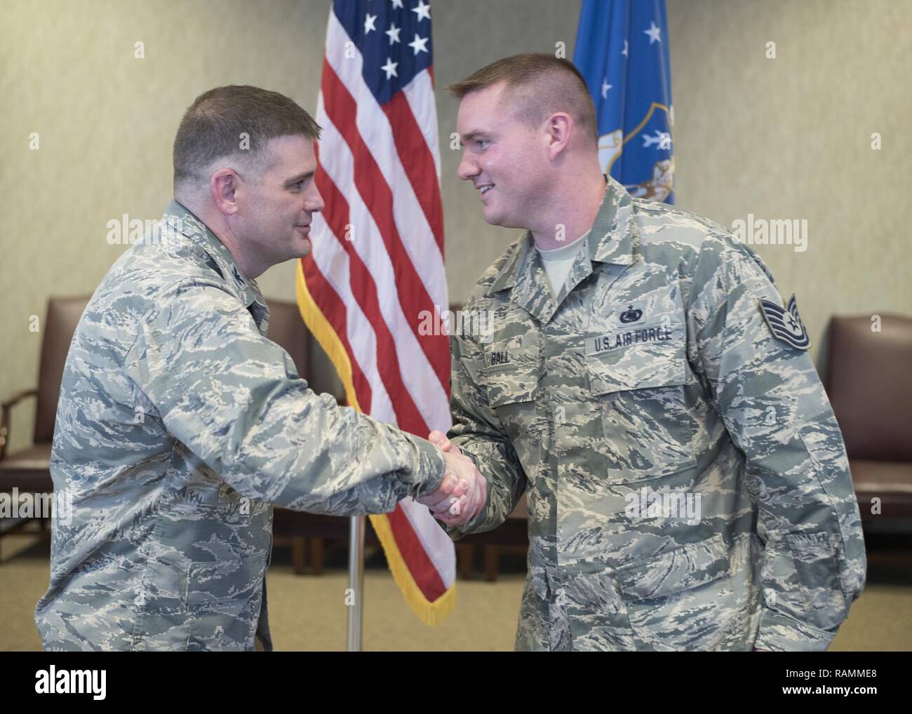 Tech. Sgt. Jesse Ball, an enlisted professional military education ...