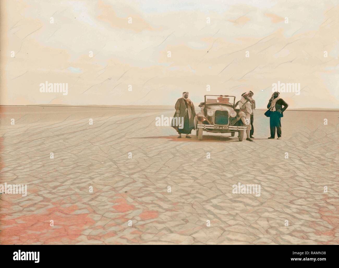 El-Azrak & Wadi Sirhan in the Arabian Desert. Druze political refugees ...