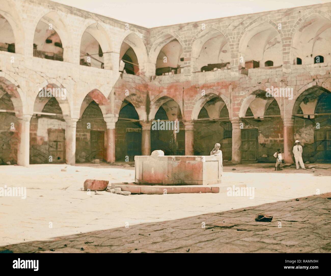 Akka (Acre, Accho). Acre. An old Khan. Possibly reconstructed from ...