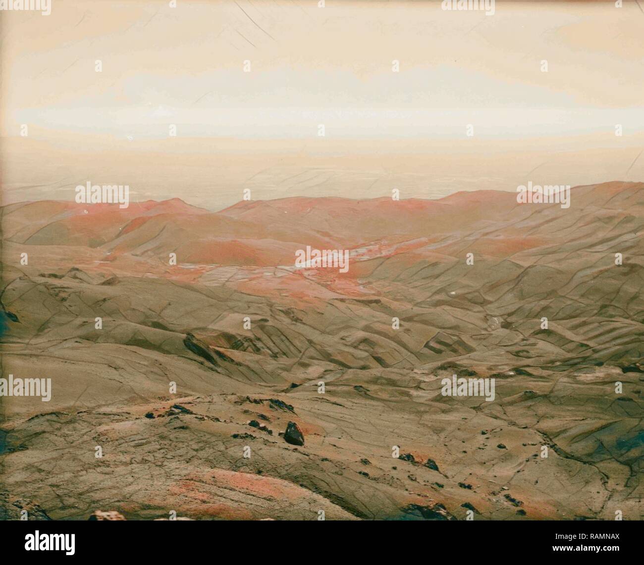 Mount Hermon and vicinity. The Hauran from Hermon. 1920, Middle East ...