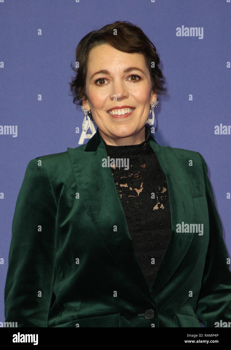 PALM SPRINGS, CA - JANUARY 3: Olivia Colman, at the 2019 Palm Springs ...