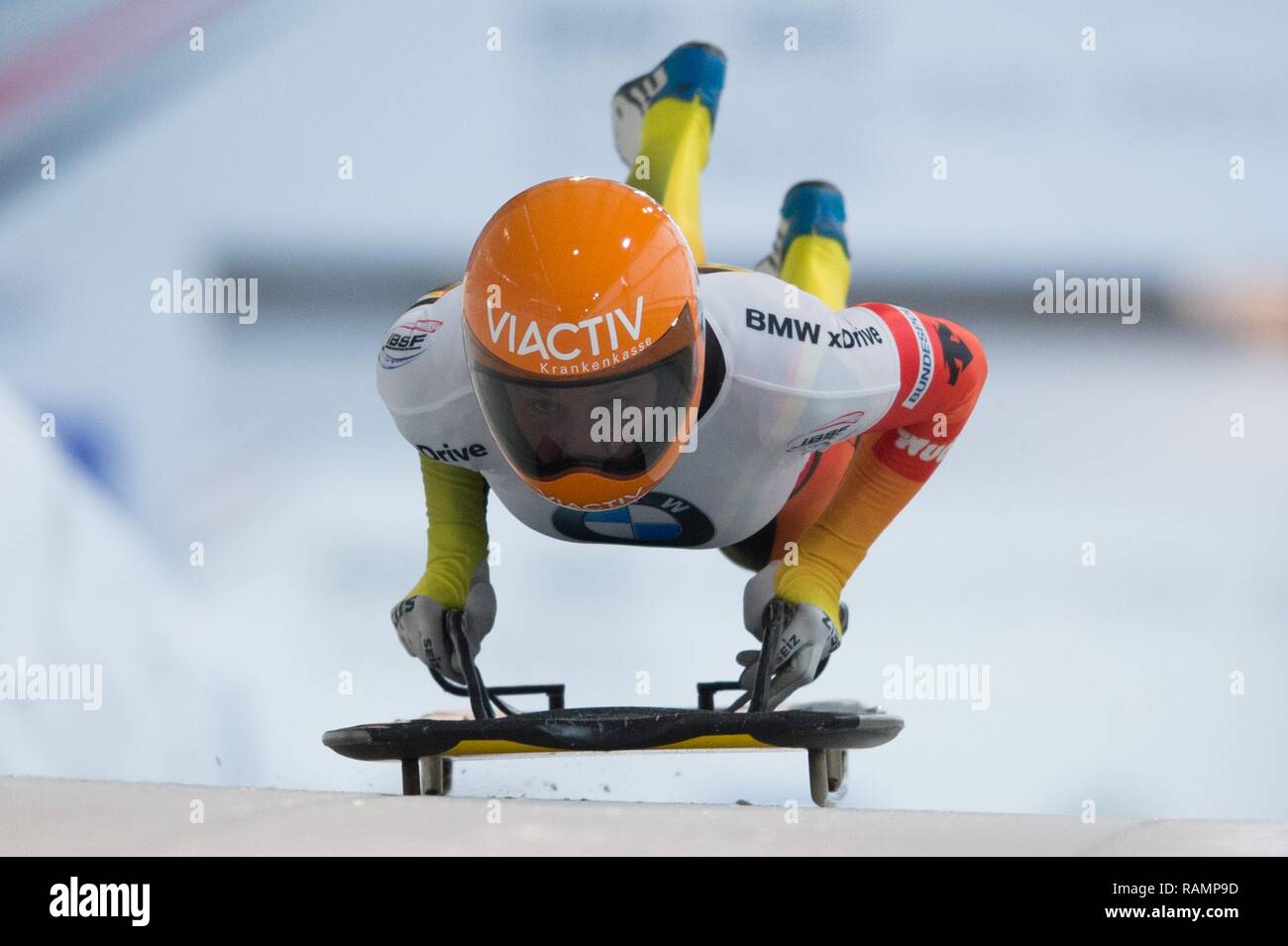 Altenberg, Germany. 04th Jan, 2019. Skeleton, World Cup, Ladies, first ...